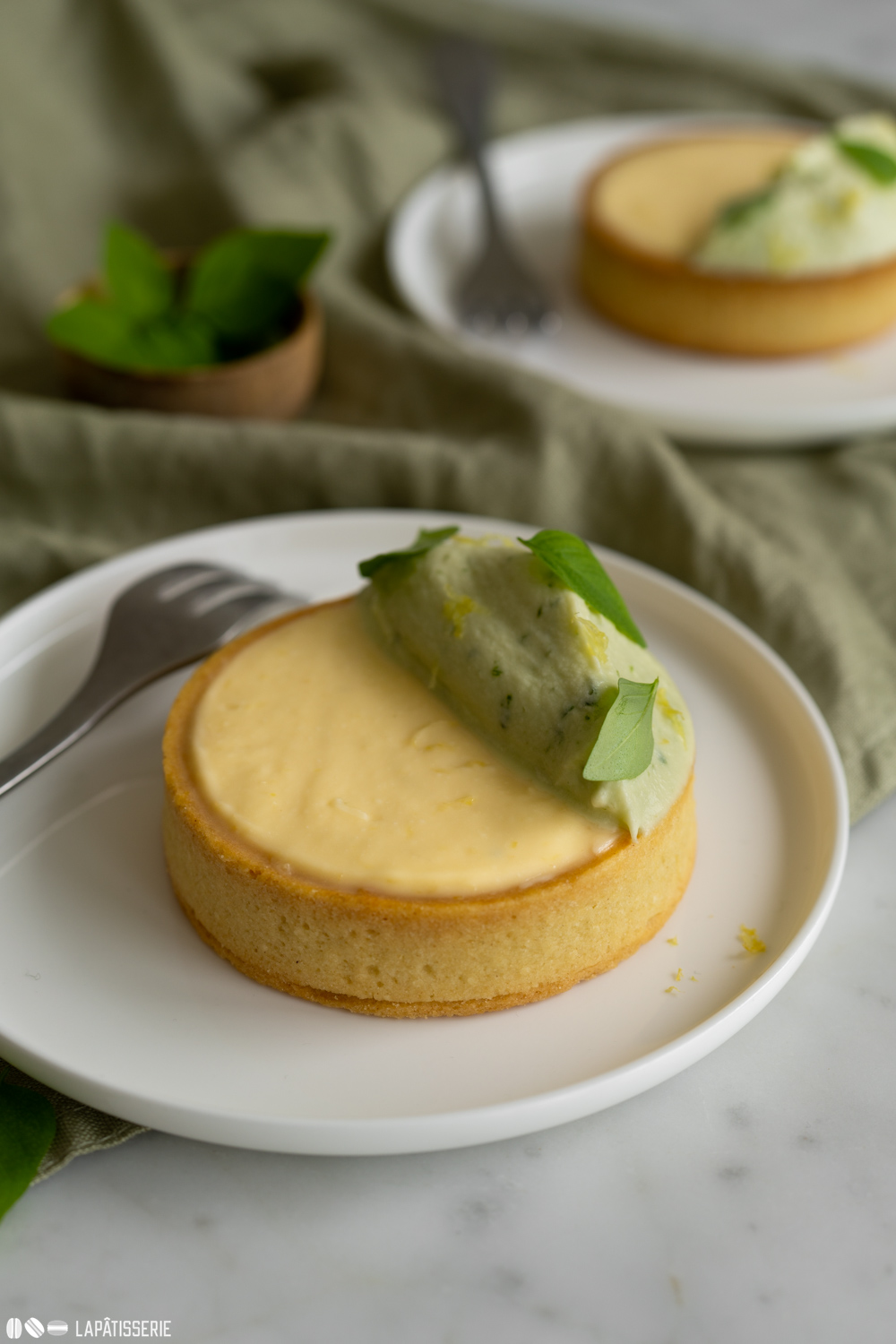 Tartelette Citron Basil – LAPÂTISSERIE